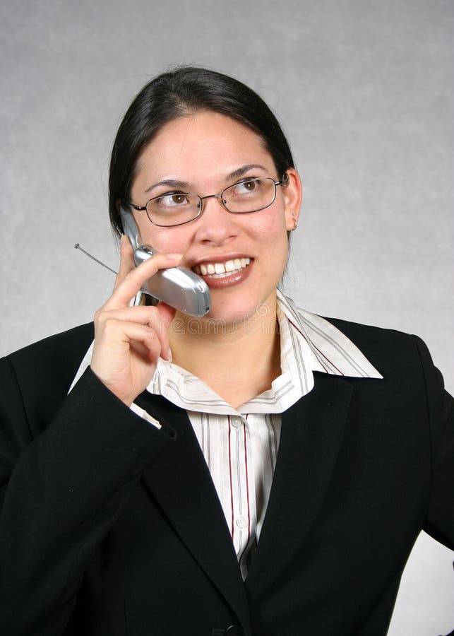 On the phone stock photo. Image of cell, computer, shirt - 6534