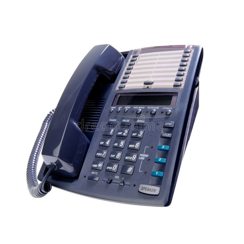 Phone Switch and Telephones Stock Photo - Image of interface, black ...