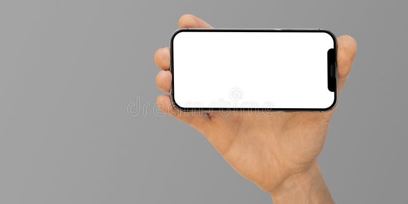 Phone Advertisement on the Png Backgrounds Stock Photo - Image of ...