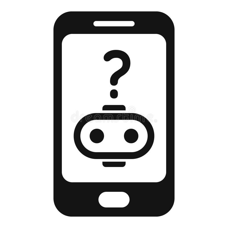 Phone Assistant Icon Simple Vector. Office Service Stock Vector ...
