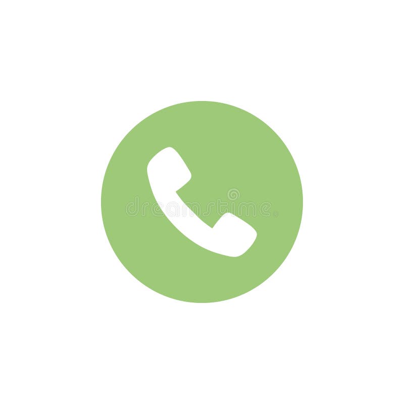 Accept/answer Phone Call Button. Vector Illustration Icon Stock Vector ...