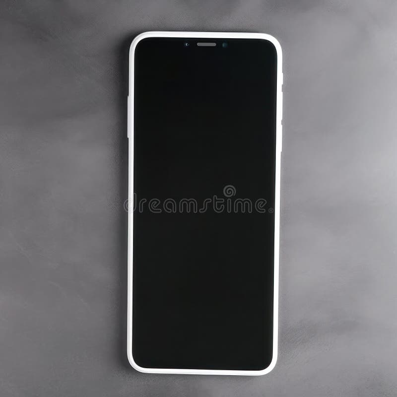 Phone Phone with Blank Screen Stock Photo - Image of mobile, cell ...