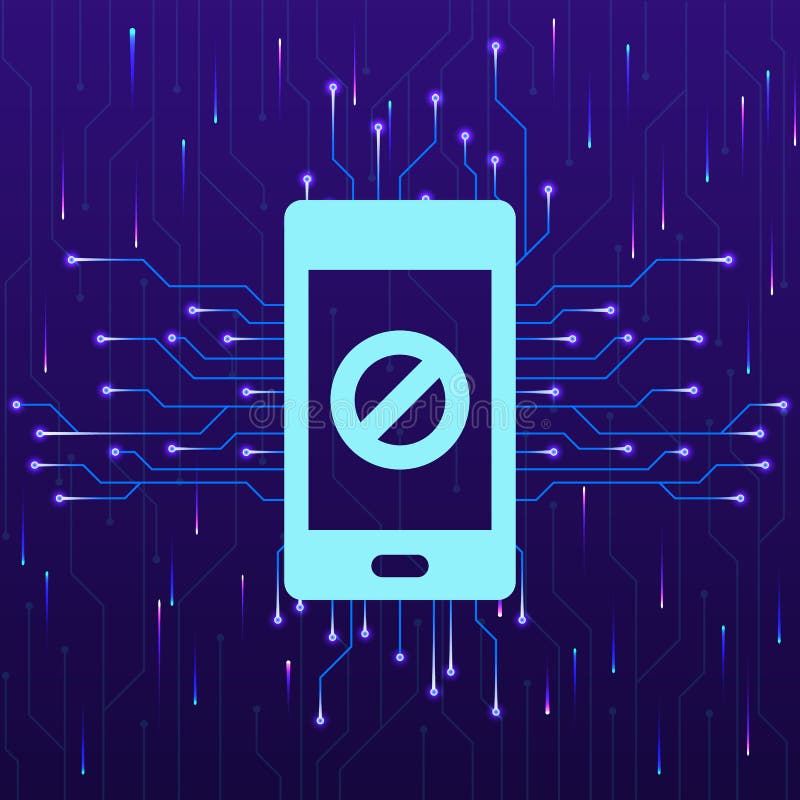 Phone, Block New Technology Icon. New Mobile Technology Concept ...