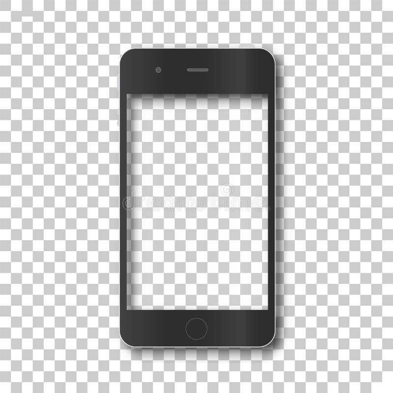 Phone body without screen stock vector. Illustration of mock - 91241687