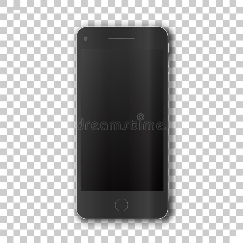 Phone Body on Transparent Background Stock Vector - Illustration of ...