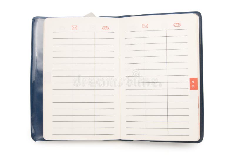 Phone book stock photo. Image of clean, blue, note, relationship - 19987226