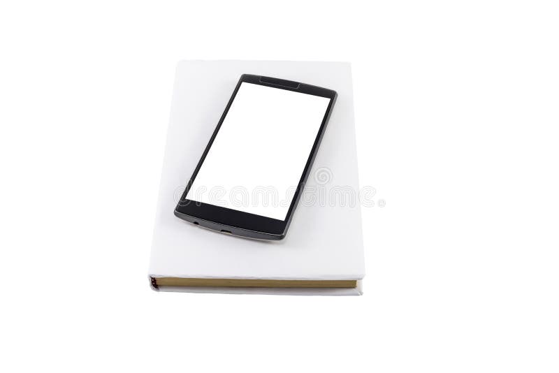 Phone and Book. New Versus Old Concept. Stock Photo - Image of pros ...