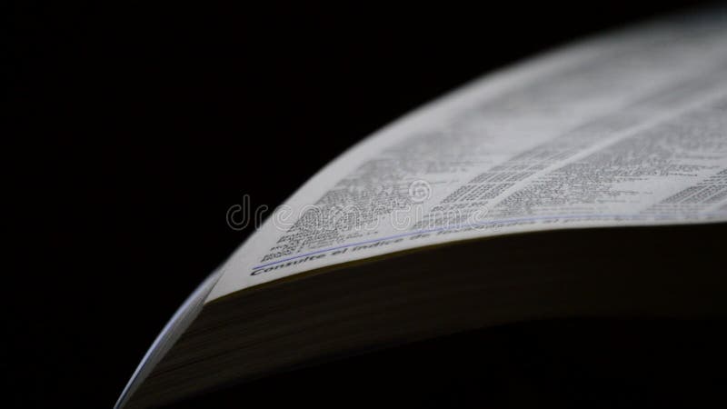 Phone Book Rotating Black Background Stock Video - Video of call ...
