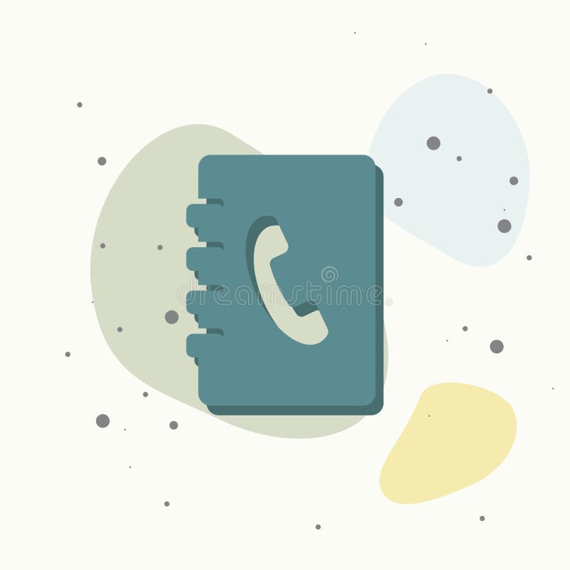 Telephone Numbers stock illustration. Illustration of icon - 14819437