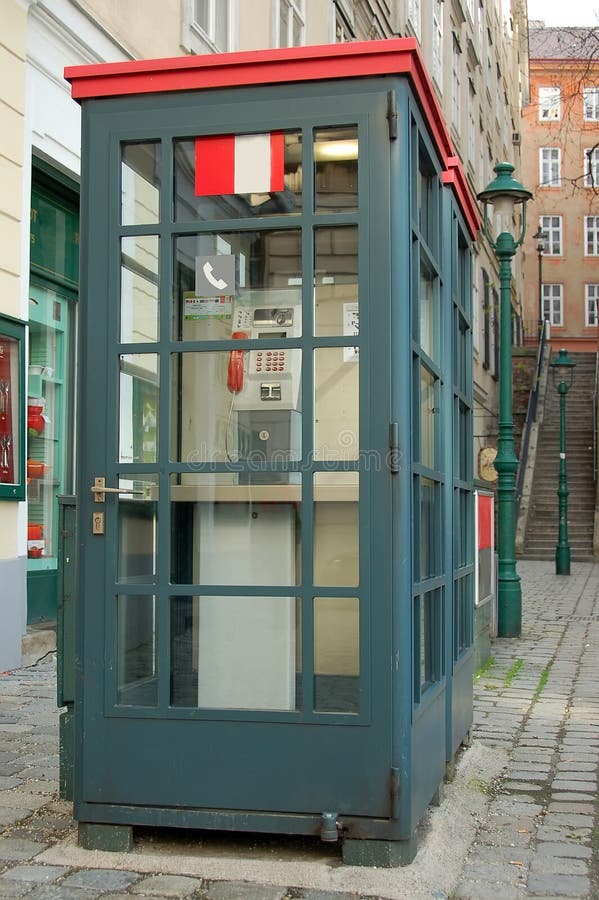Phone booth stock image. Image of austria, phone, call - 832767