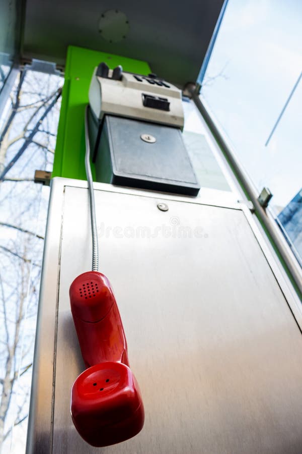 Phone Booth of the Austrian Telekom Stock Photo - Image of telephone ...