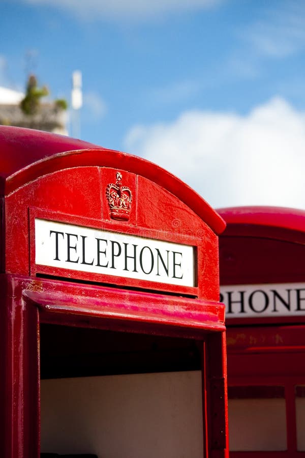 Phone booth stock image. Image of telephone, united, communication ...