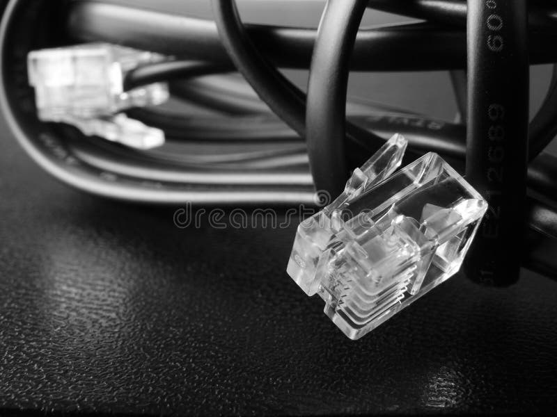 Phone cable 3 stock photo. Image of contact, equipment - 3713030