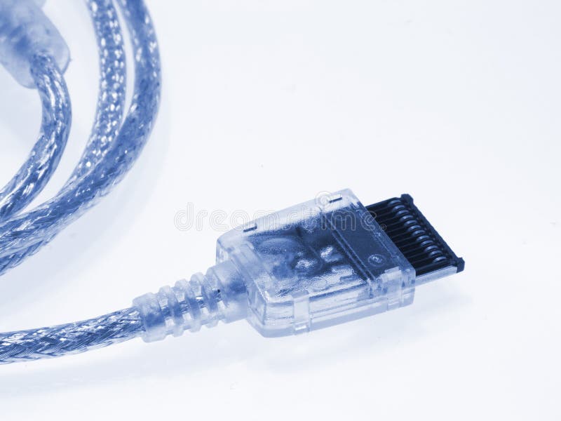 Phone cable stock photo. Image of blue, cable, electronics - 779306