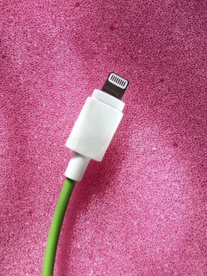 Phone cable connection pin stock photo. Image of cable - 138430070