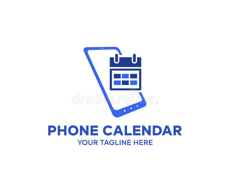 Phone Calendar, Date, Logo Design. Time Management, App Notification ...