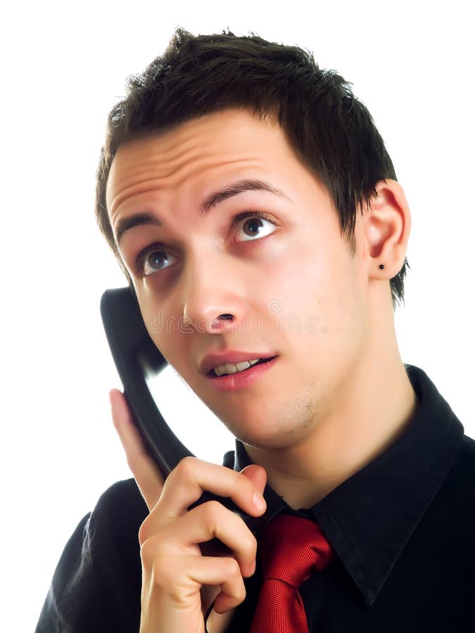 Phone call stock photo. Image of adult, online, consultation - 4710238