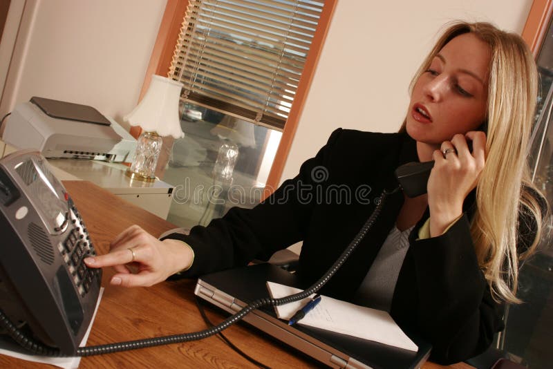 The phone call. stock image. Image of dial, face, employee - 787711