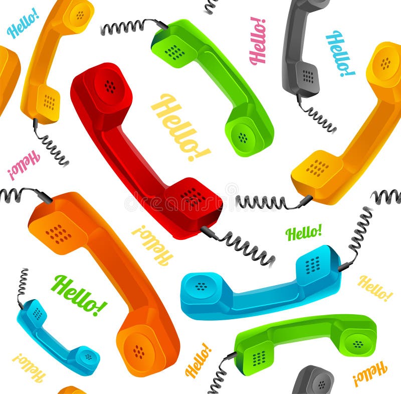 Vector phone receiver stock vector. Illustration of green - 28526352