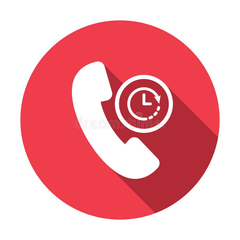 Schedule Call Mobile Icon Stock Illustrations – 511 Schedule Call ...
