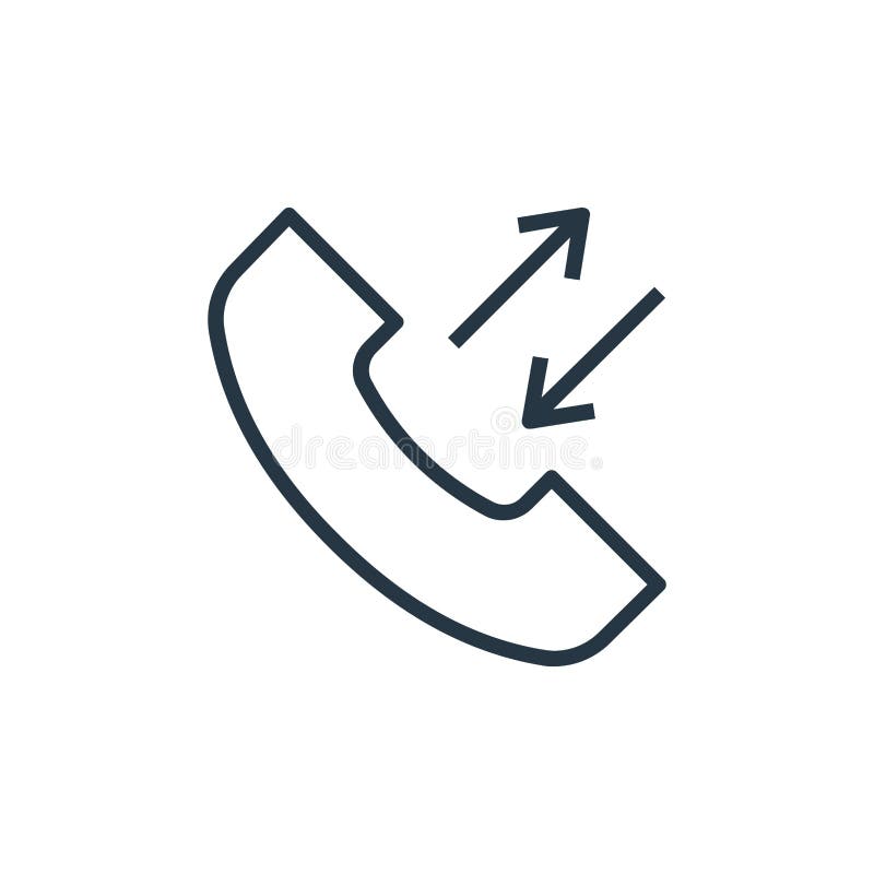 Call Out Icon Vector from Business and Office Concept. Thin Line ...