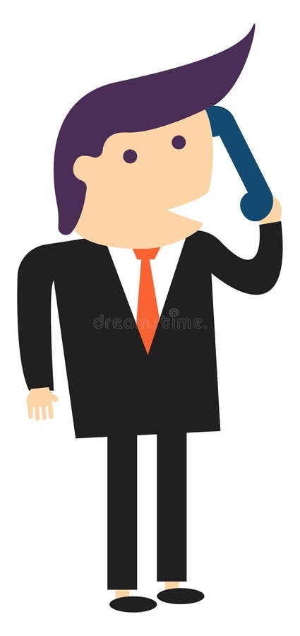 Phone Call, Illustration, Vector Stock Vector - Illustration of graphic ...