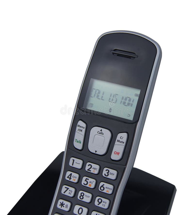 Phone - Call us now stock image. Image of displays, written - 26376891