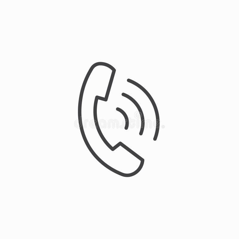 Phone call vecor icon set stock vector. Illustration of concept - 340399067