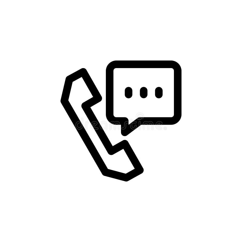 Phone Call Waiting Icon stock vector. Illustration of phone - 172659841