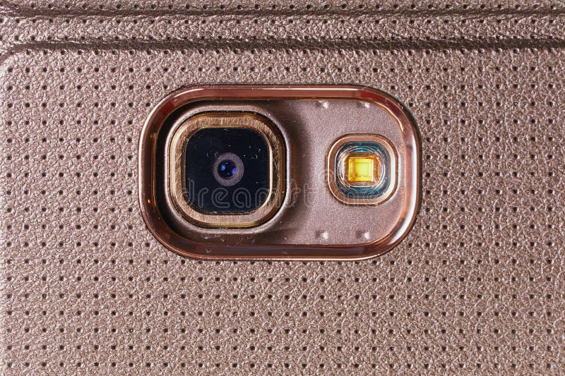 Phone camera closeup stock photo. Image of tiny, smartphone - 157415654