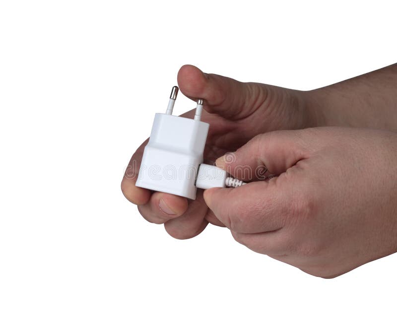 Phone charger stock photo. Image of phone, charger, charging - 128259744