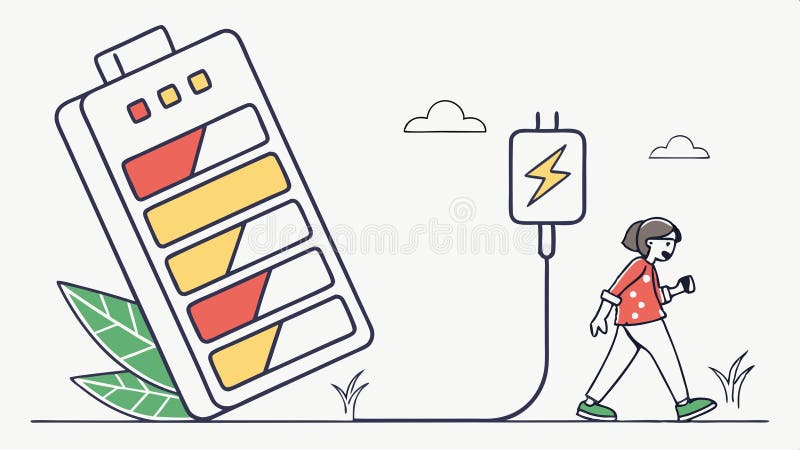 Phone Charging Battery Vector, Mobile Power Design, Device Energy ...
