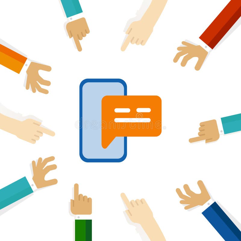 Phone Chat Message Communication Dialogue Contact Internet Smartphone ...
