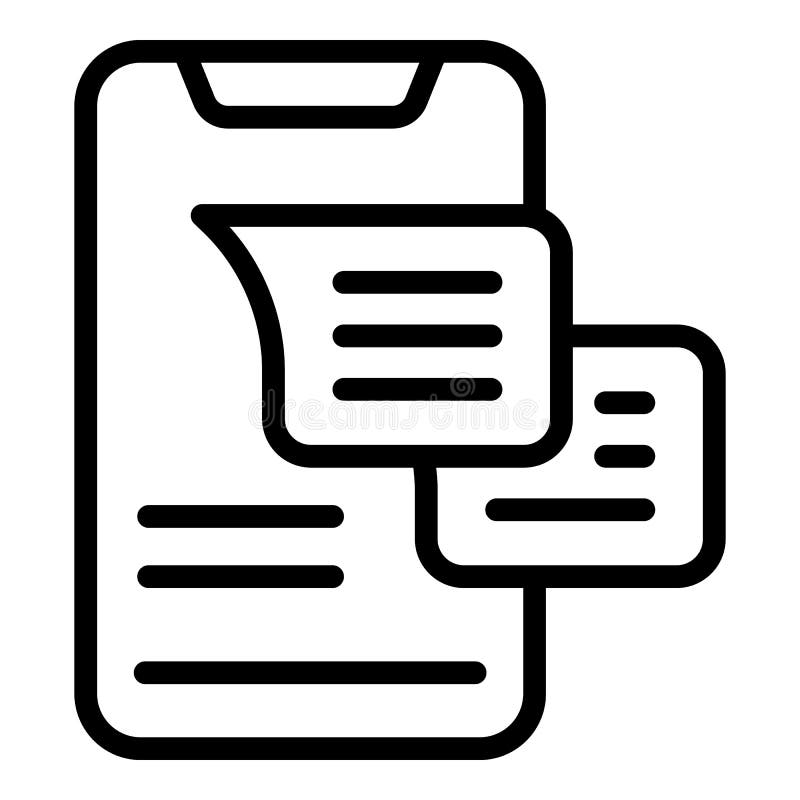 Imessage Notification Stock Illustrations – 27 Imessage Notification ...