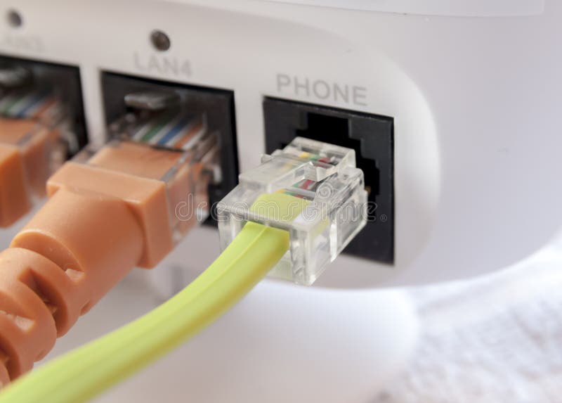 Socket the router stock photo. Image of internet, isdn - 39442928