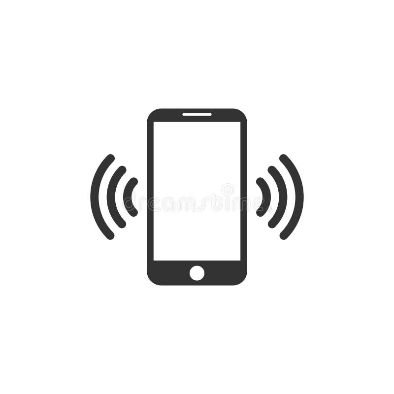 No Smartphone Sign. Flat Design. No Phone Icon. Vector Illustration ...