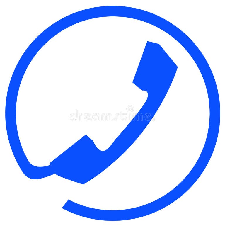 Phone connection symbol stock vector. Illustration of phone - 4689730