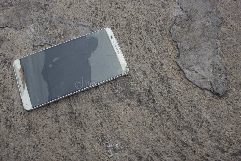 Phone Crash stock image. Image of concept, crack, background - 78047111