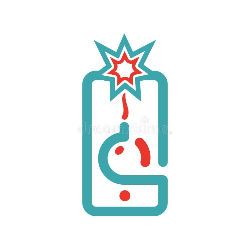 Phone Crash Symbol Icon Stock Illustrations – 1,271 Phone Crash Symbol ...