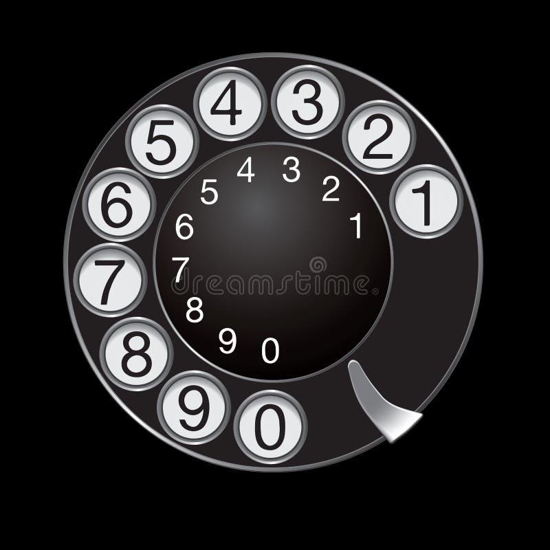 Phone Dial Pad stock vector. Illustration of shine, dial - 28083702