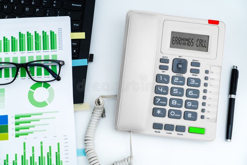 Illustration for Key Terminology in the Stock Market : "Earnings Call ...