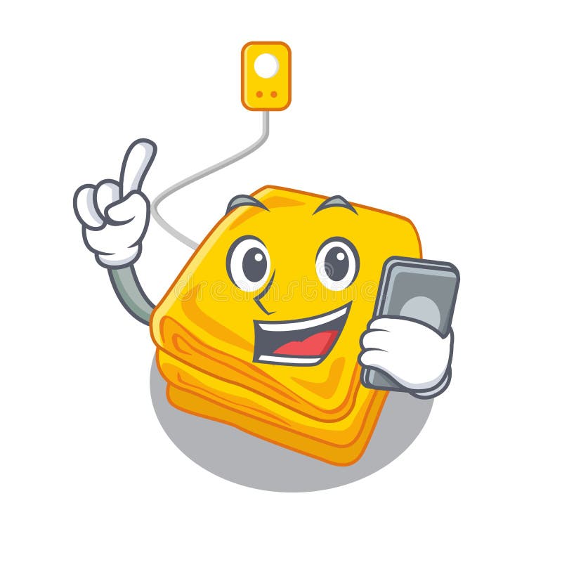 Call Me Electric Drill in the Cartoon Box Stock Vector - Illustration ...