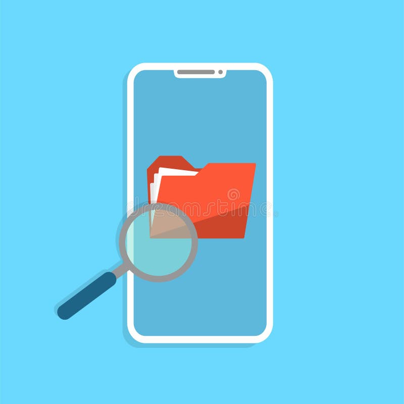 Phone with Folder Search and Data Synchronisation. Touchscreen Device ...