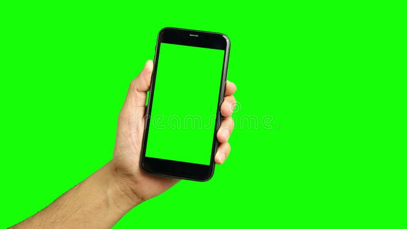 Phone Green Screen, Chroma Key of Smartphone, Mobile Phone Green Screen ...