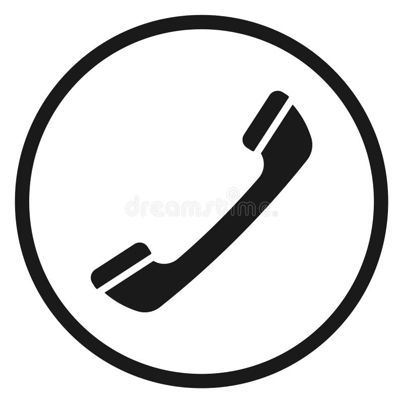 Phone Handle Icon. Call Symbol Stock Vector - Illustration of handle ...