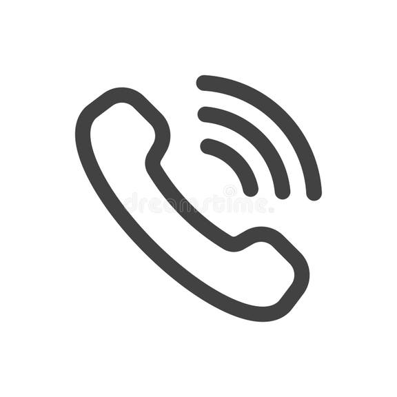 Ringing Phone Illustration Design Stock Illustrations – 3,373 Ringing ...