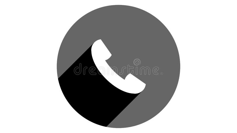 Phone icon, call icon stock vector. Illustration of mobile - 162471504
