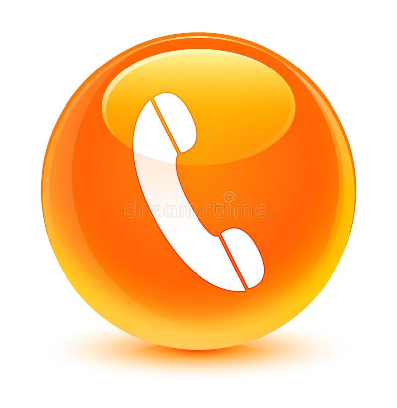 Phone Icon Orange Stock Illustrations – 13,579 Phone Icon Orange Stock ...
