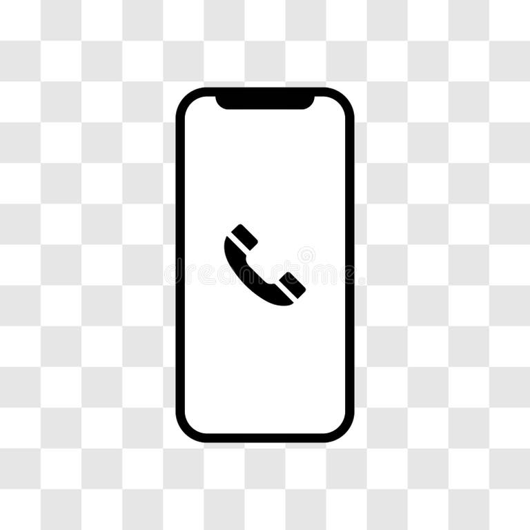 Phone Icon - Handphone Icon Simple Concept Stock Vector - Illustration ...