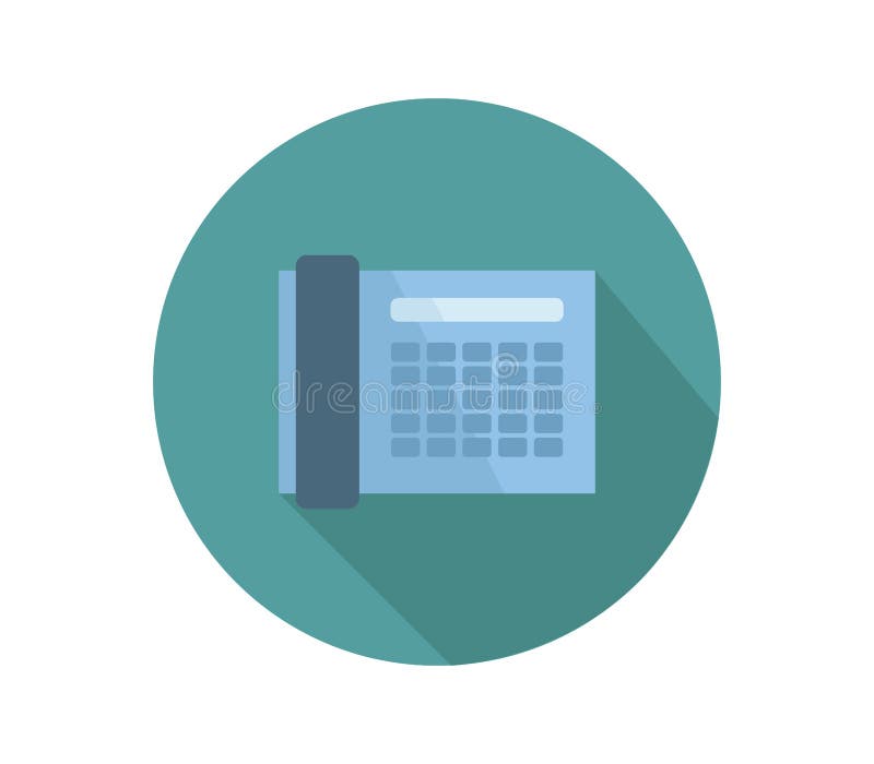 Phone Icon Illustrated in Vector on White Background Stock Illustration ...